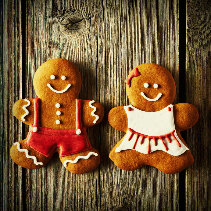 Gingerbread Men (People) Cookies - Kiwi Families