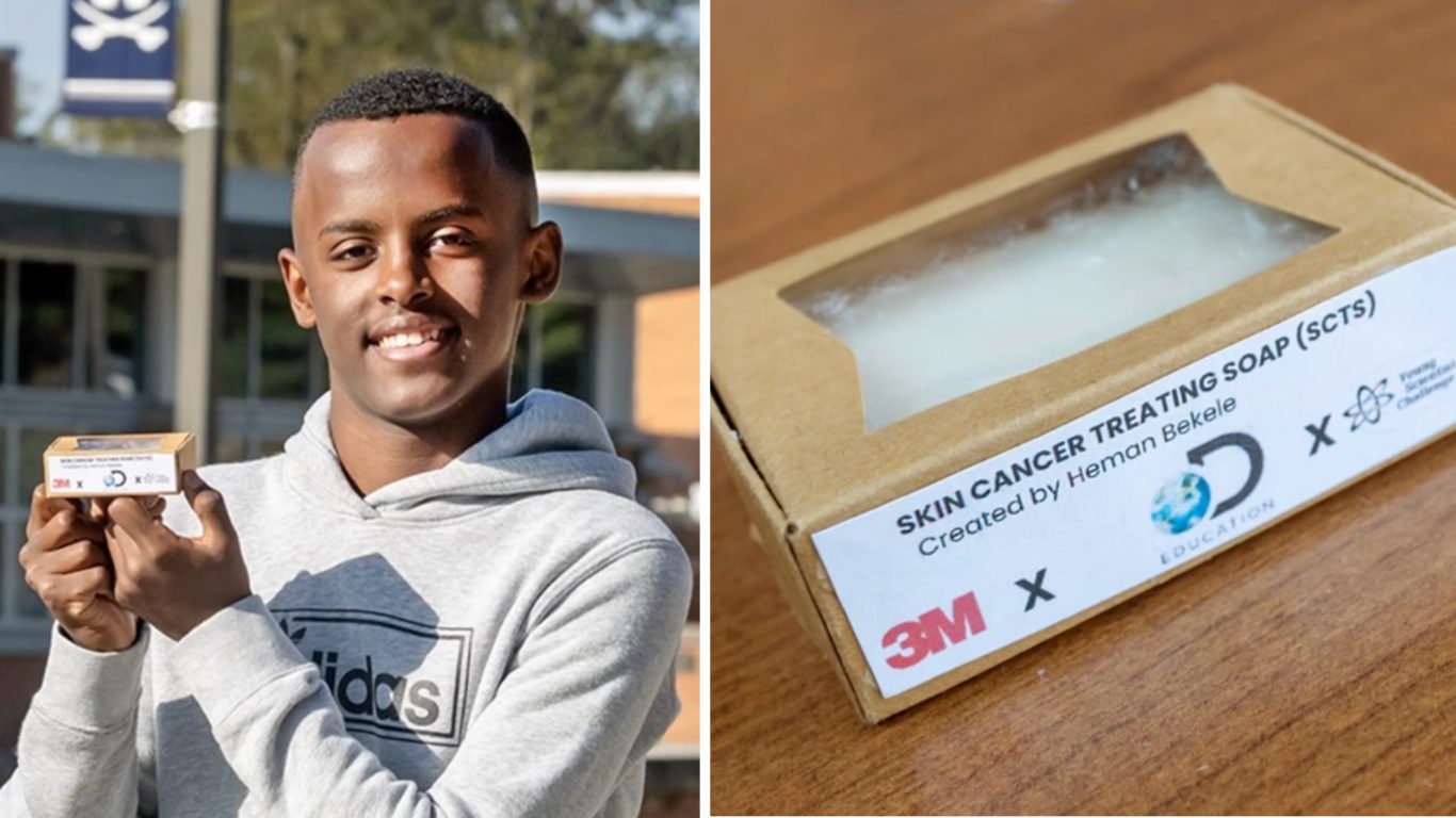 14-Year-Old Created a Soap That Might Treat Skin Cancer - Kiwi Families
